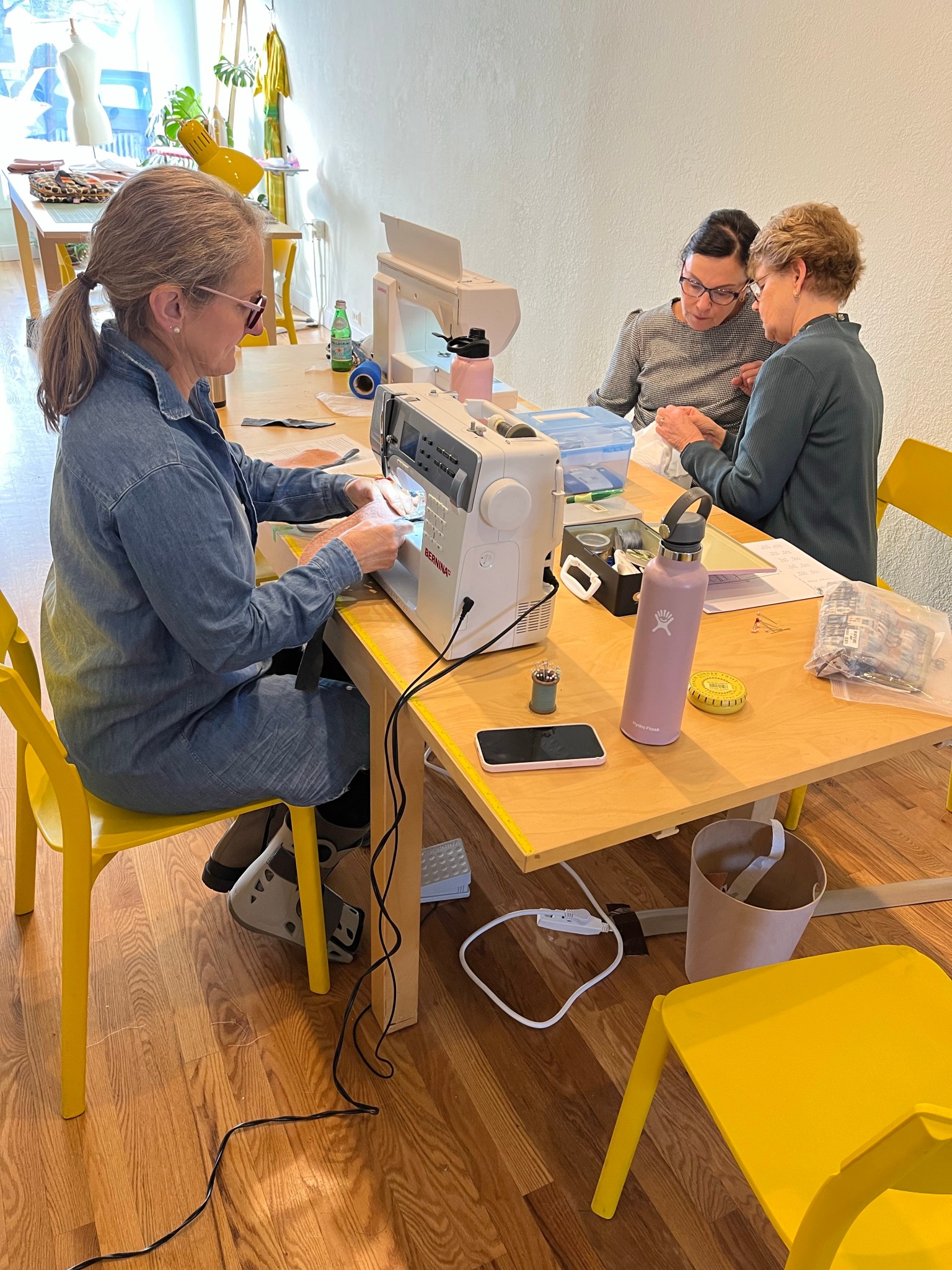 This Week’s Meetings/Last Week’s Classes – Material Girl Sewing