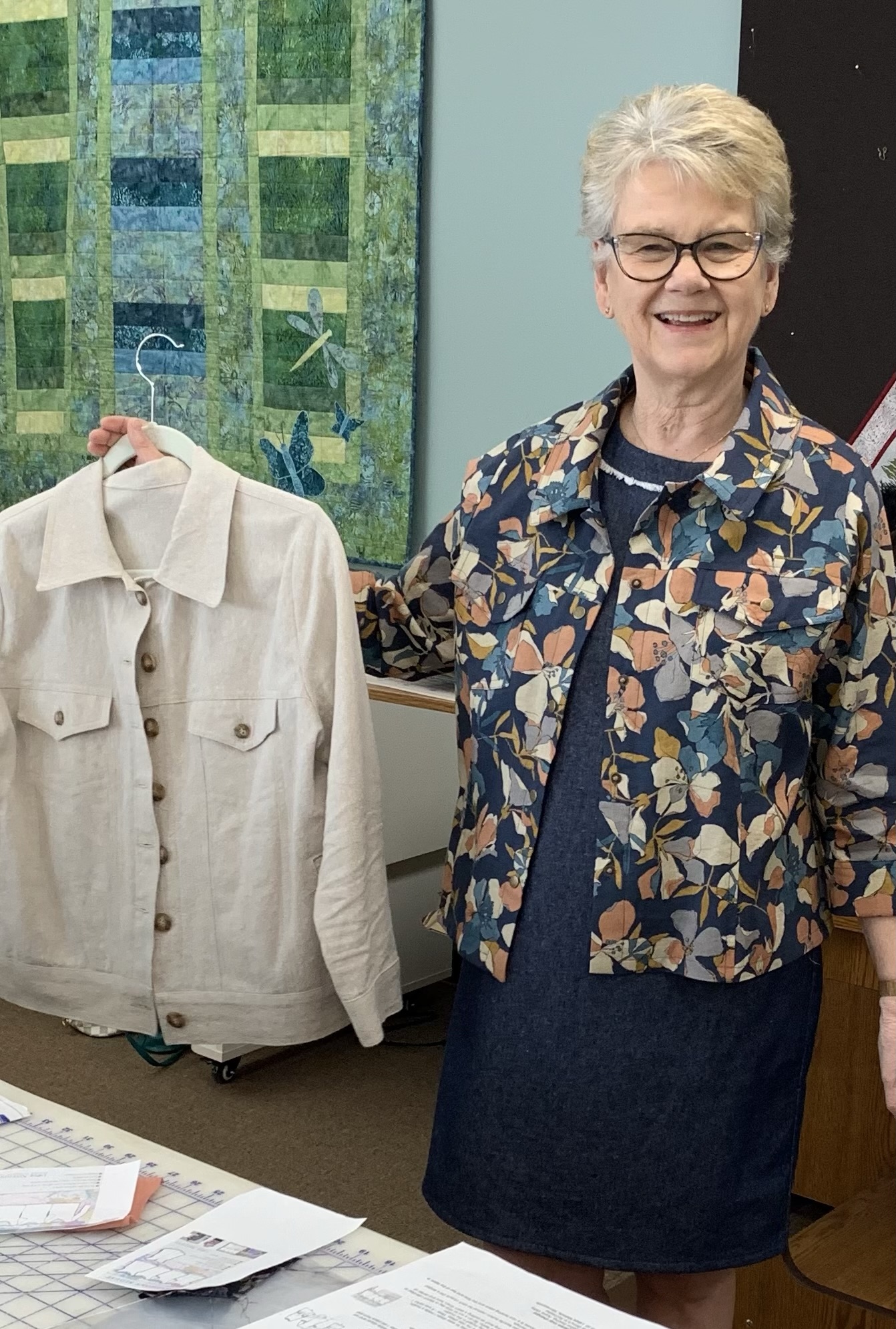 April Garment Sewing Group-Kristin and Debbie – Material Girl Sewing